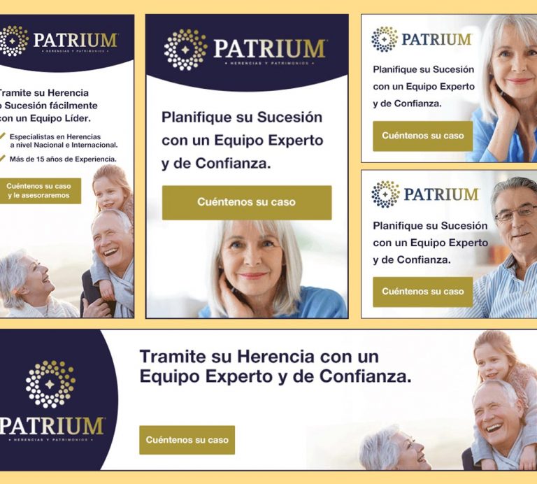 Proyectos para Patrium - Retrazos Agencia de Marketing